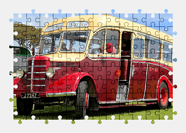 Bedford Bus - Jigsaw Puzzles Online